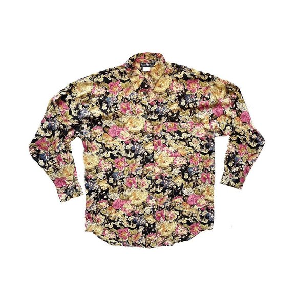 Hunters Run | Tops | Vintage Floral Hunters Run Floral Blouse | Poshmark